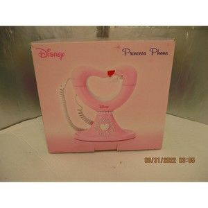 Disney | Other | Disney Princess Pink Heart Landline Corded Telephone ...